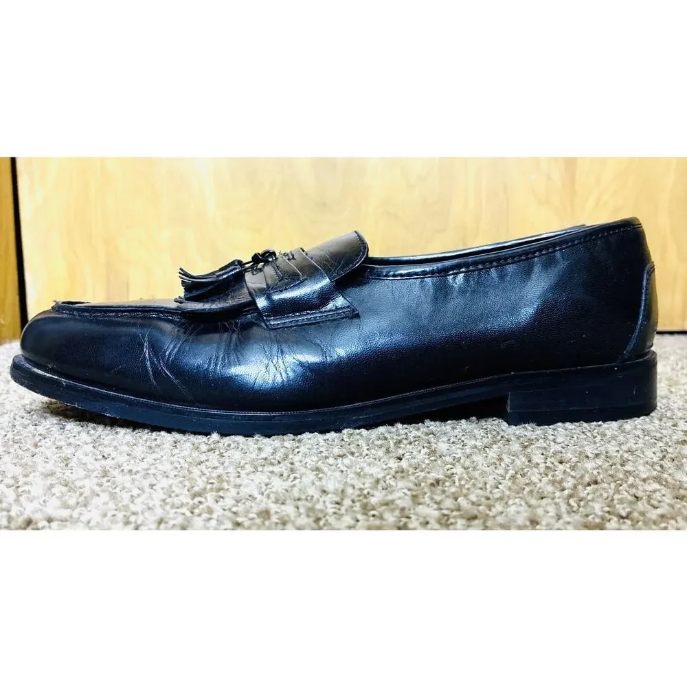 Nunn Bush | Shoes | Mens Nunn Bush Sz 12 Black Manning Kiltie Tassel ...
